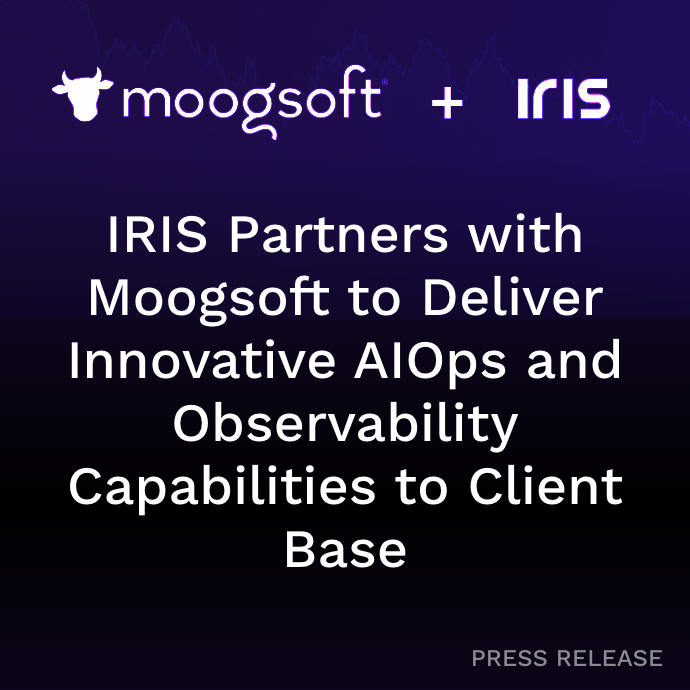 IRIS Partners with Moogsoft